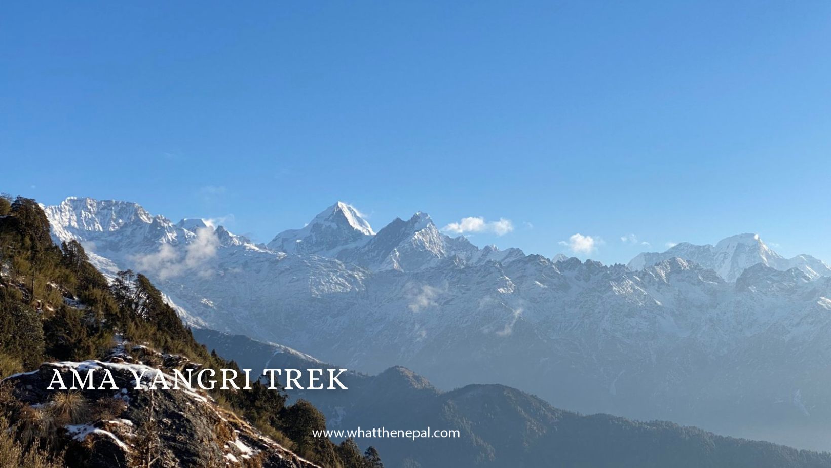 Ama Yangri trek - What The Nepal