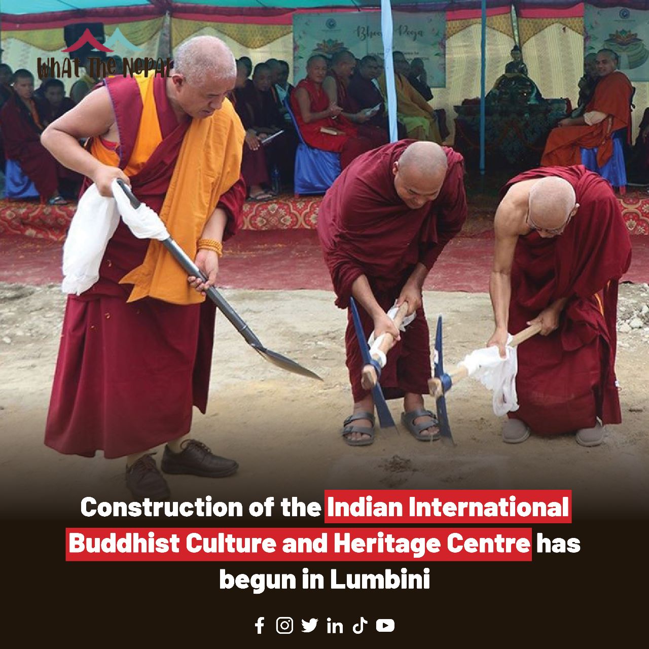 The construction of the Indian International Buddhist Culture and ...