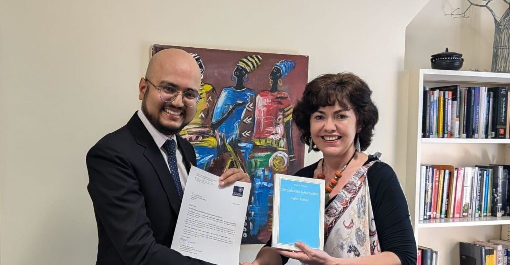 Nepal's Diplomat Suvanga Parajuli Honored with 2024 Ralph Feltham Prize