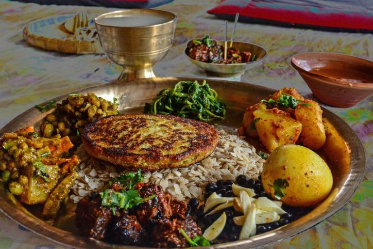 Discover the Delicious Newari Khaja Set in Nepal